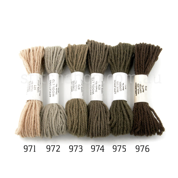 Appletons Tapestry Wool 971-998 - Stitch