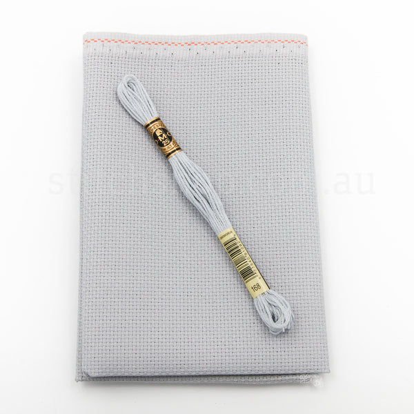 AIDA 14Ct Pewter Grey - Stitch
