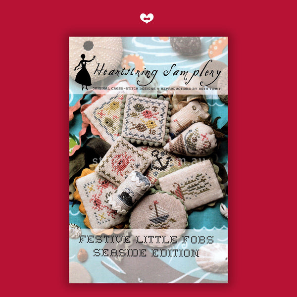 Festive Little Fobs 6: Seaside - Stitch